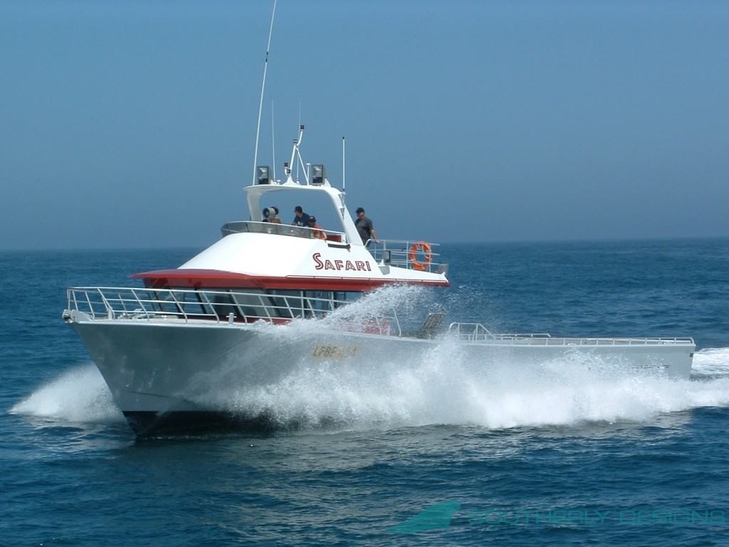safari stbd fwd - Southerly Designs - Marine Vessel Design